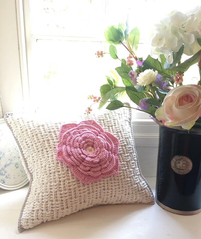 Bloom Cushion PDF Pattern - Etsy