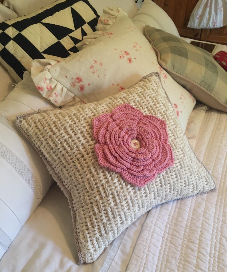 Bloom Cushion PDF Pattern - Etsy