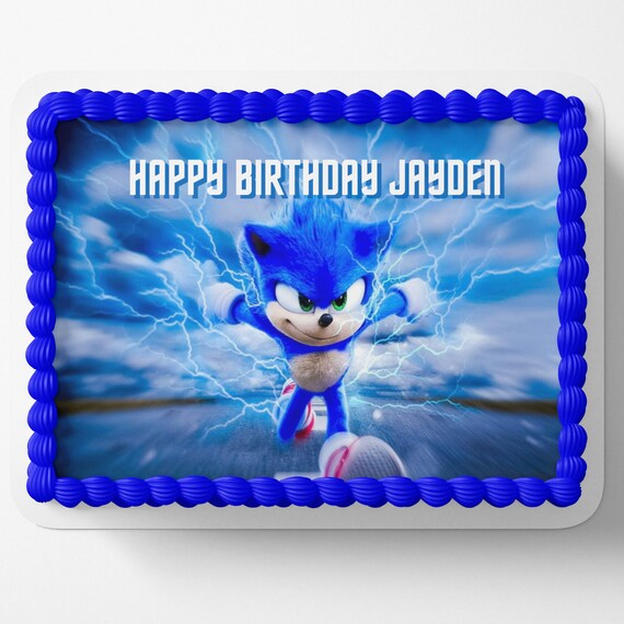 Edible Custom Cake Topper CAKE TOPPER EDIBLE Image Video Game Birthday edible-custom-cake-topper-cake-topper-edible-image-video-game-birthday