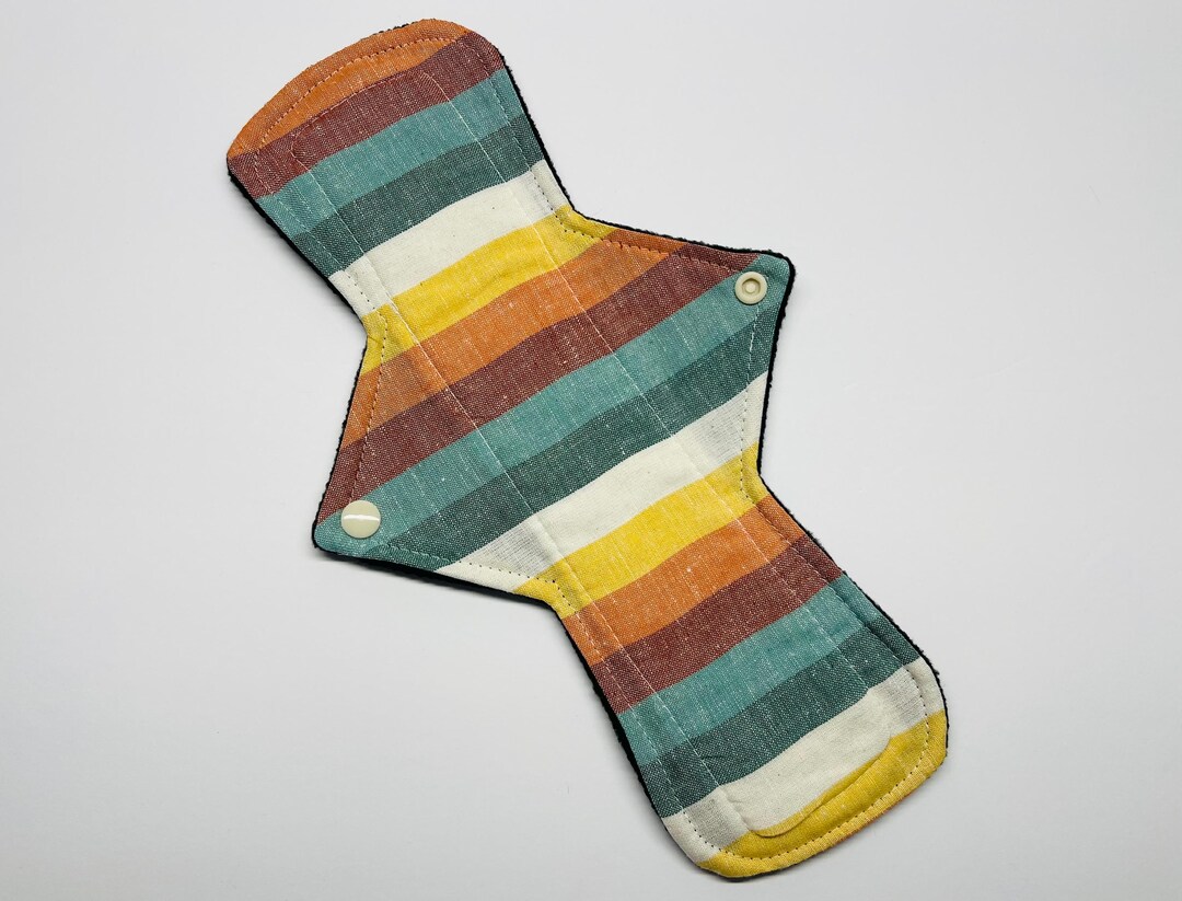 Cotton 12" Moderate Flow Reusable Cloth Pad - Etsy