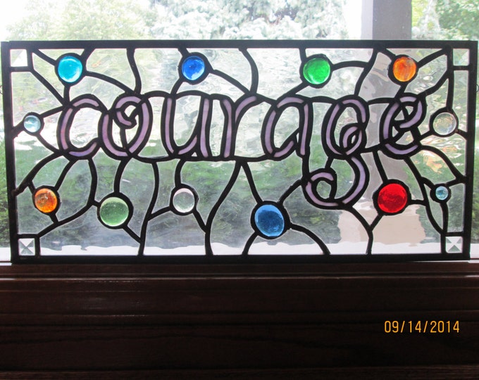 Courage Print - Etsy