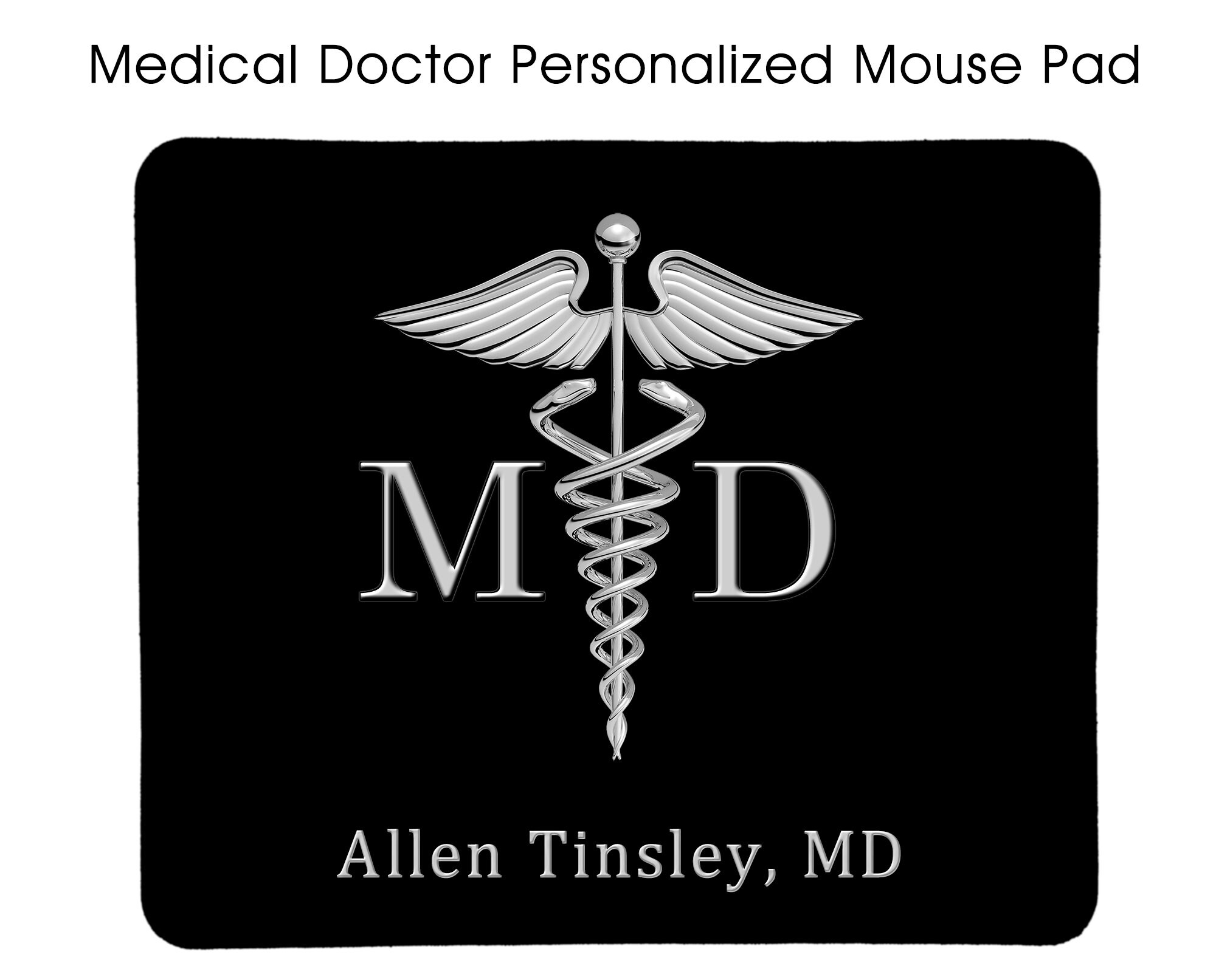 Medical Doctor MD Personalized Mouse Pad Doctor Gift | Etsy