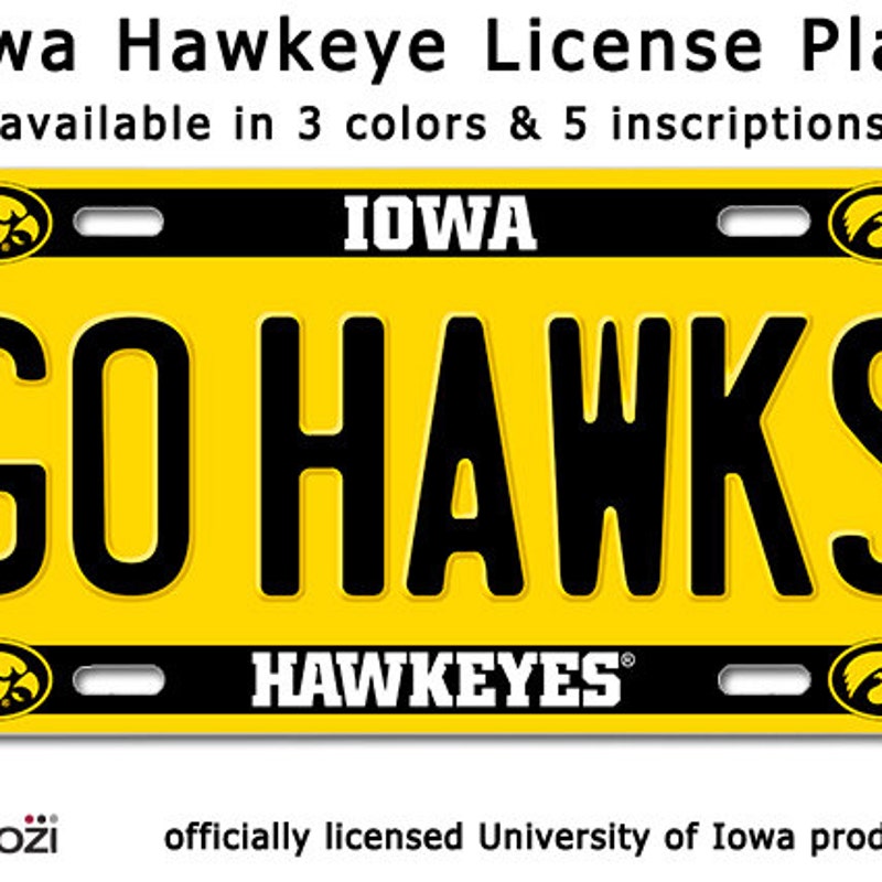 Iowa Hawkeye Sign - Etsy