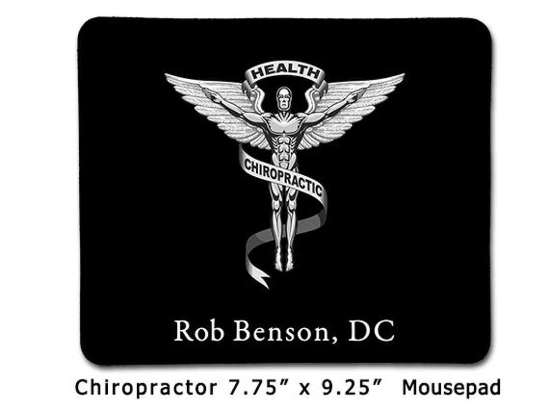 Doctor of Chiropractic Personalized Mouse Pad Chiropractor DC - Etsy