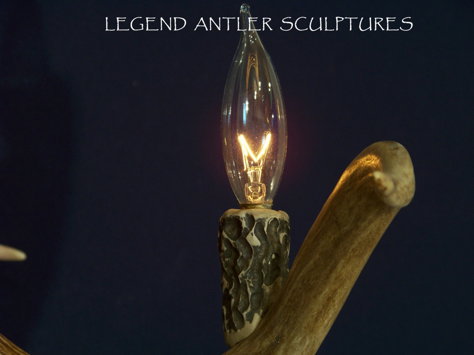 Legend Antler Designs Cascade Antler Chandelier - Etsy