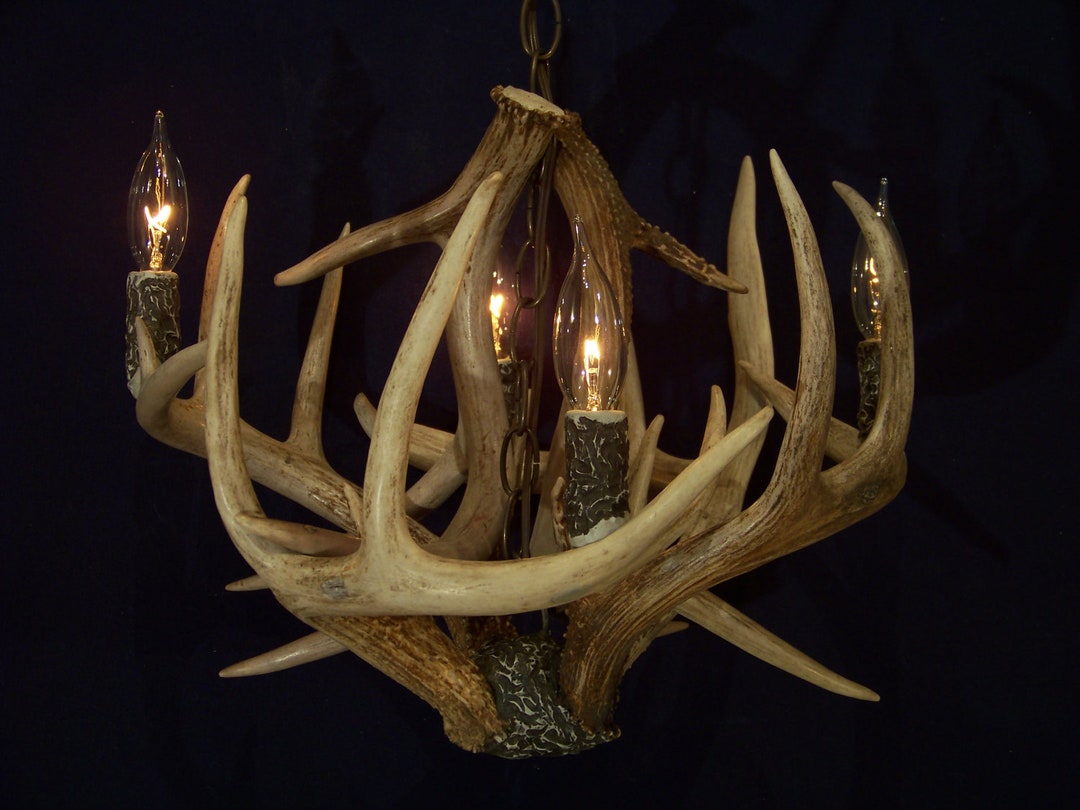 Legend Designs " Quartz Creek " Compact Chandelier Horn Rustic Light ...