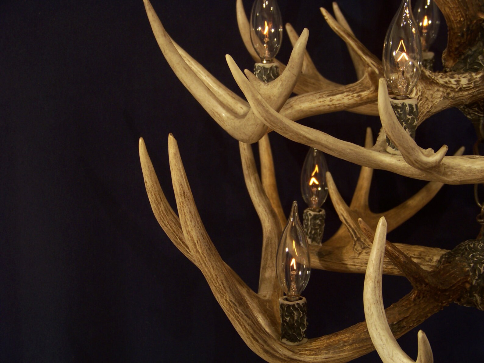 Legend Antler Designs TEN LIGHT Double Antler Chandelier - Etsy