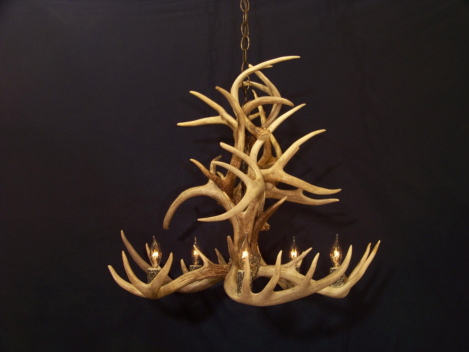 Legend Antler Designs Cascade Antler Chandelier - Etsy