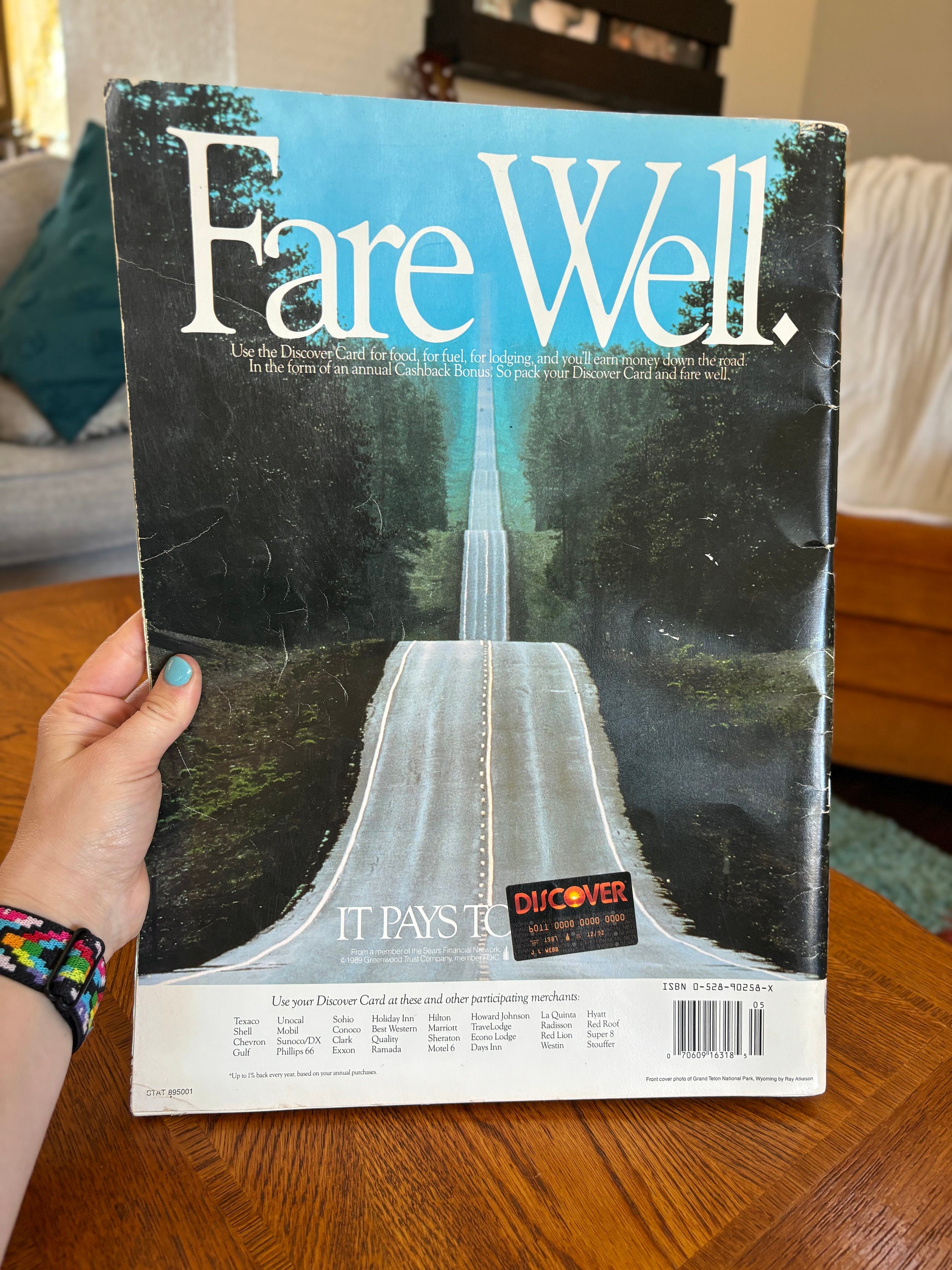 1990 Road Atlas, 90s Maps, Retro Magazine - Etsy