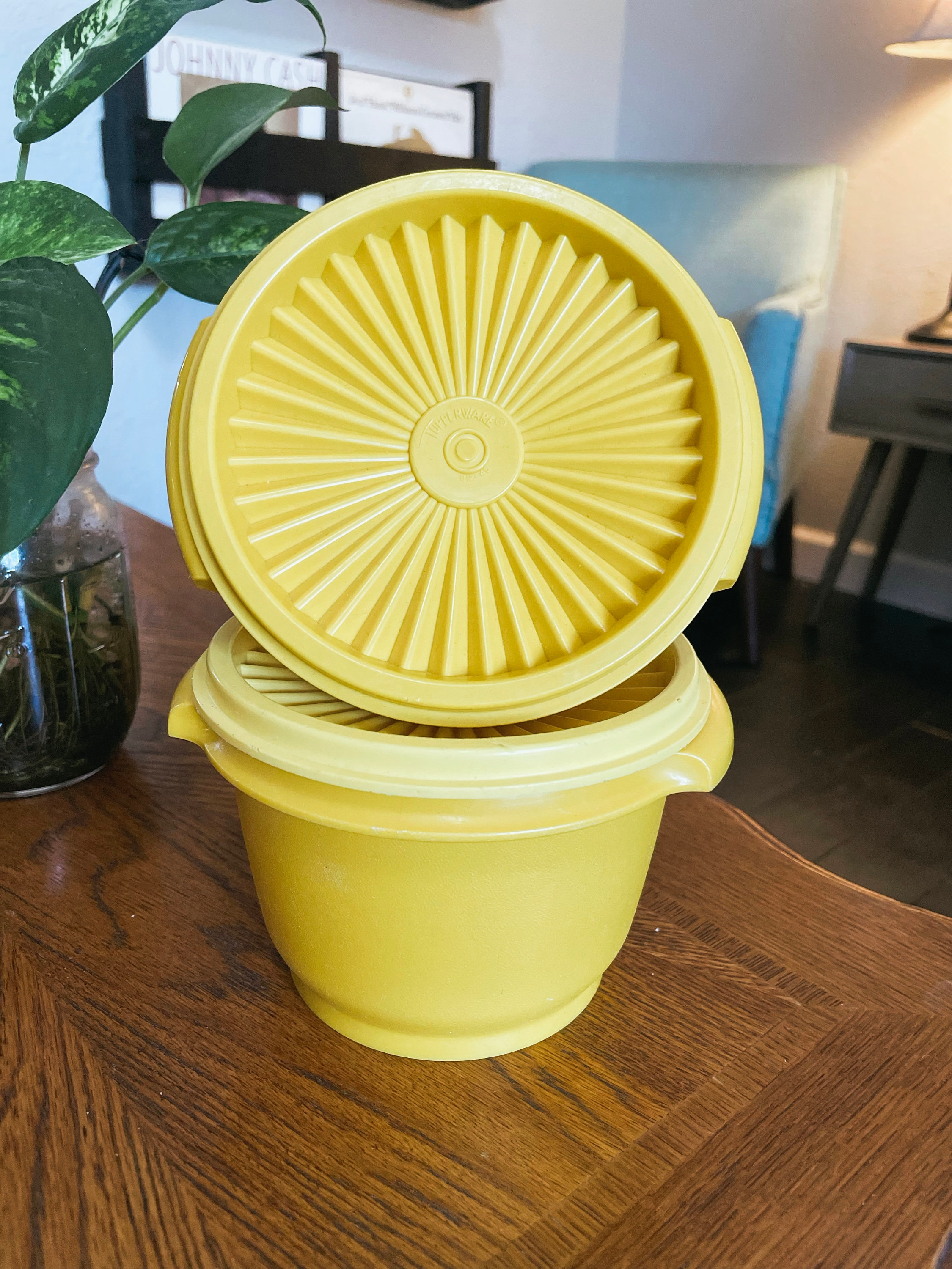 Tupperware Set (small) in Golden Yellow, Retro Cottagecore, Grannycore ...