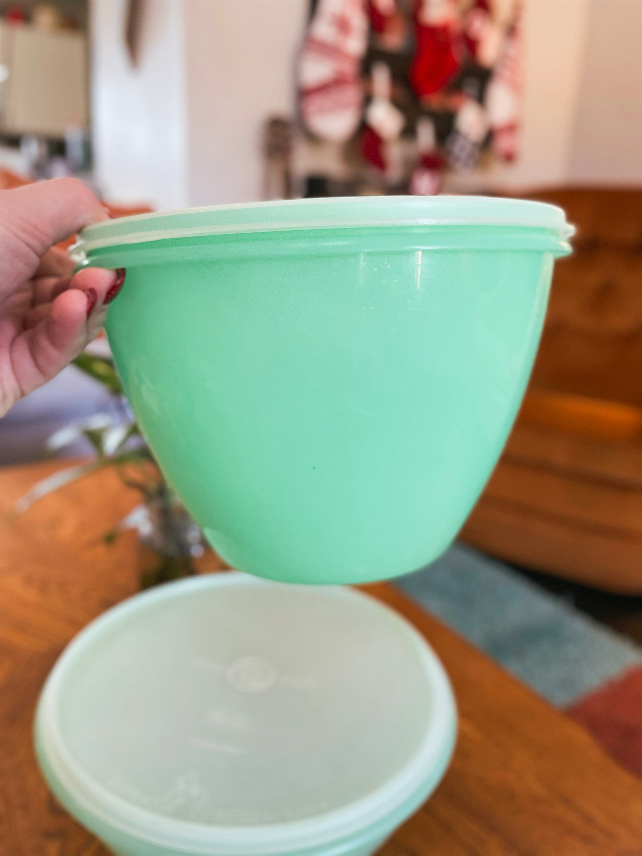 Tupperware Set in Shades of Mint, Retro Tupperware, Crisper - Etsy