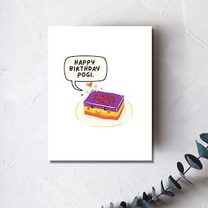 Happy Birthday Pogi Greeting Card - Etsy