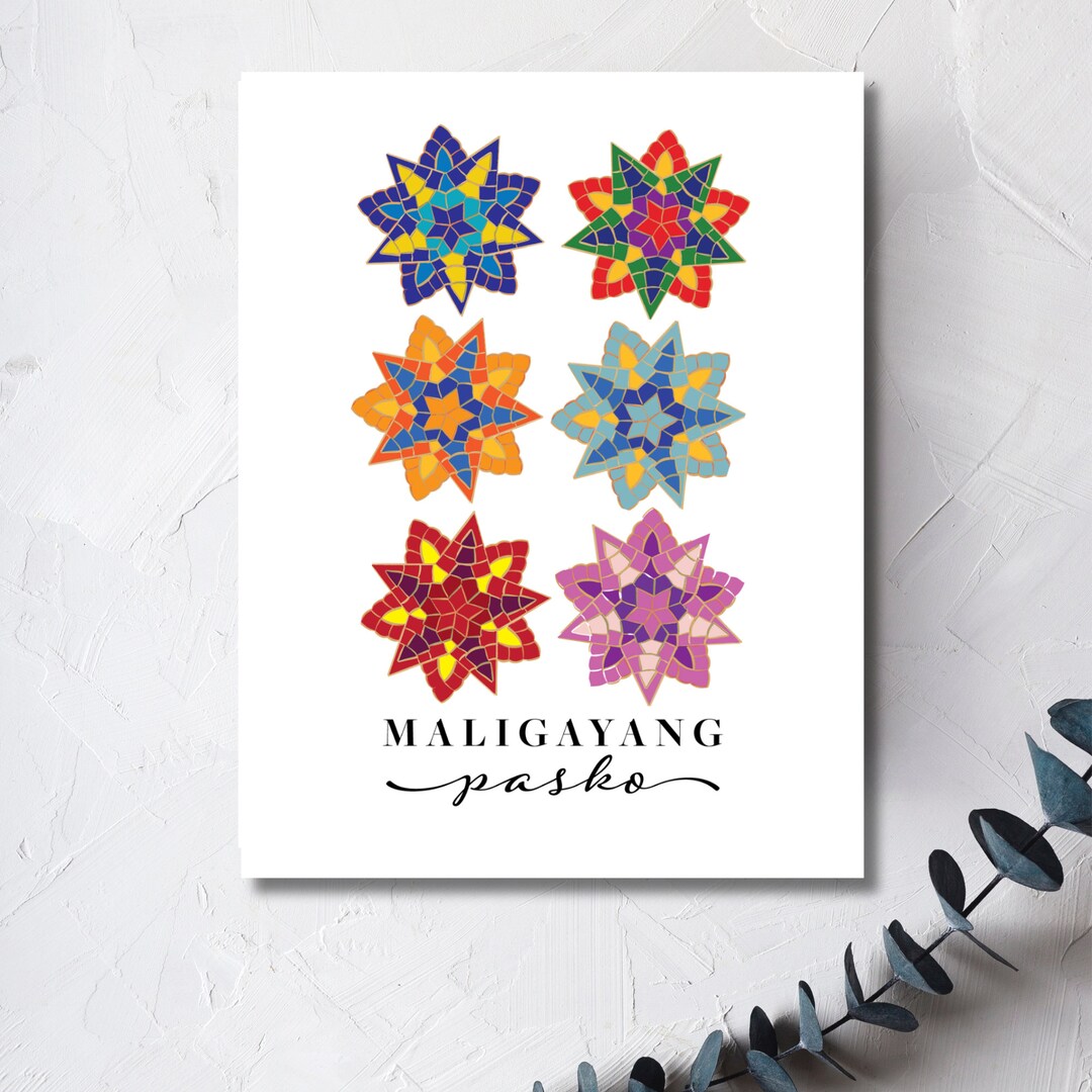 Maligayang Pasko Greeting Cards, Filipino Christmas Cards, Filipino ...