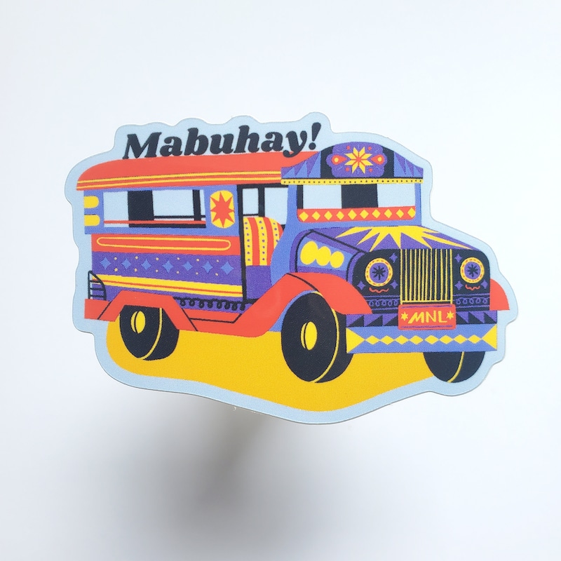 Jeepney Sticker - Etsy