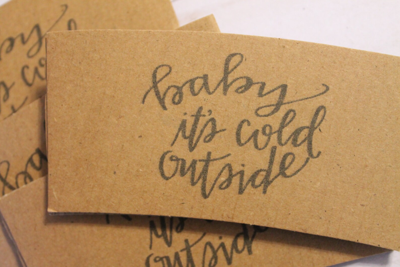 Baby It's Cold Outside Coffee Sleeve Christmas Winter Baby - Etsy