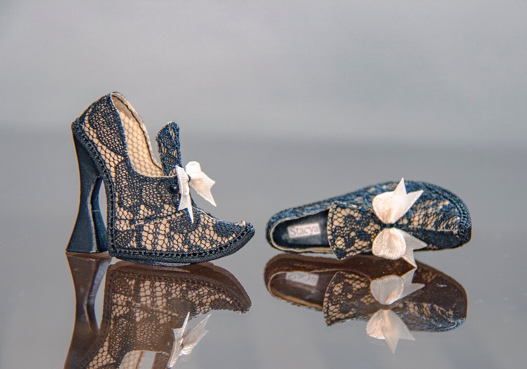 Shoes Versailles for Pasha Pasha black Lace - Etsy