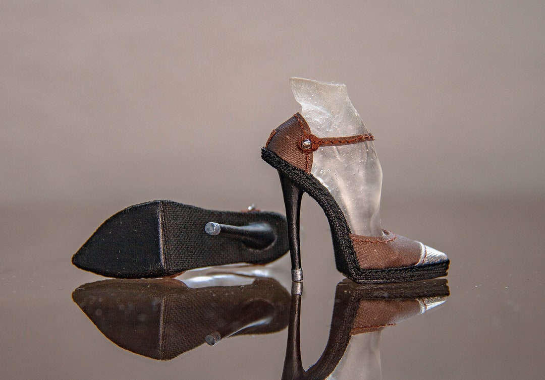 Shoes for Popovy Sisters Dolls (brown, Silver Toes) - Etsy