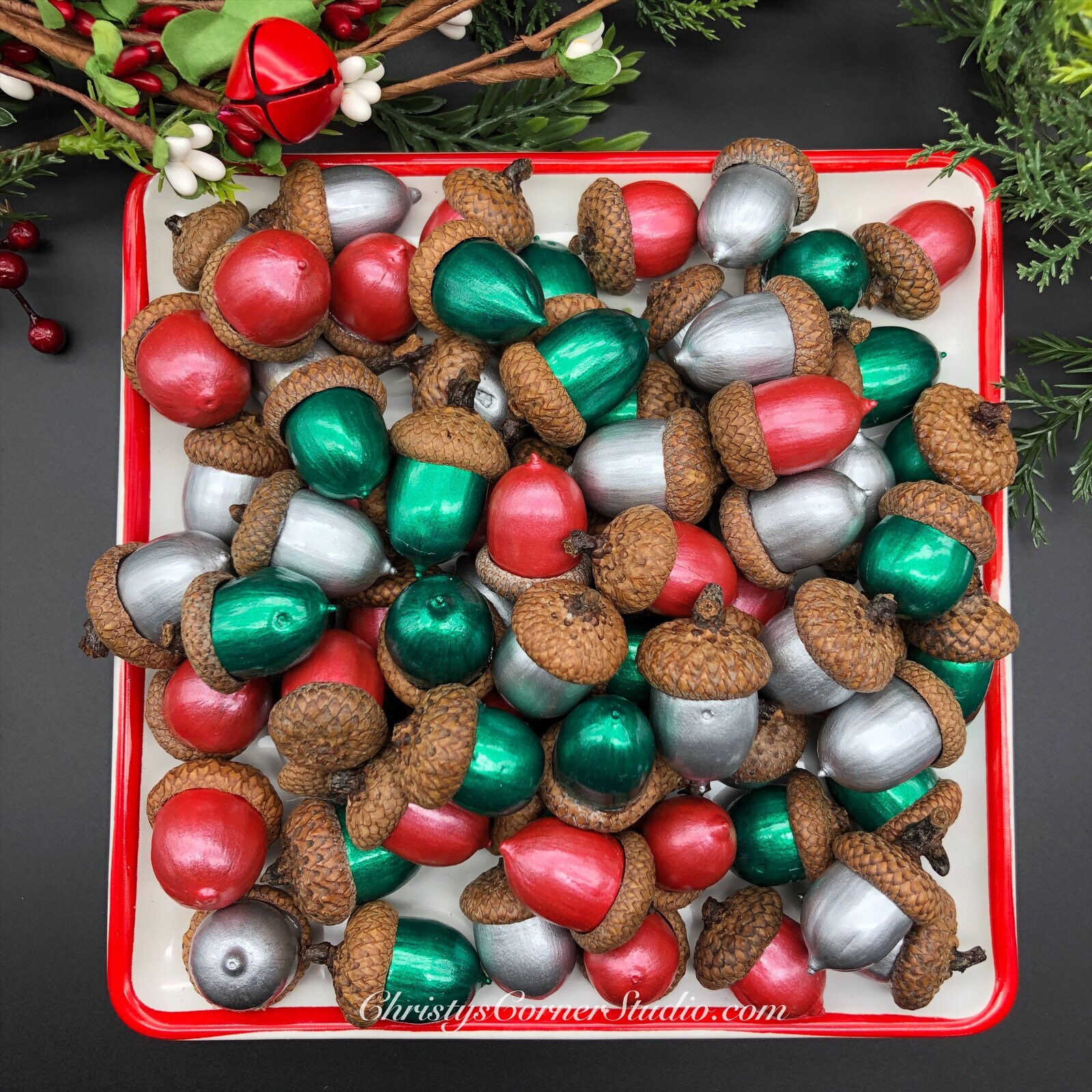 Christmas Craft Ideas With Acorns