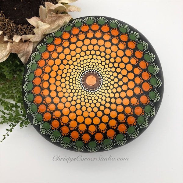 Mandala Stone - Etsy