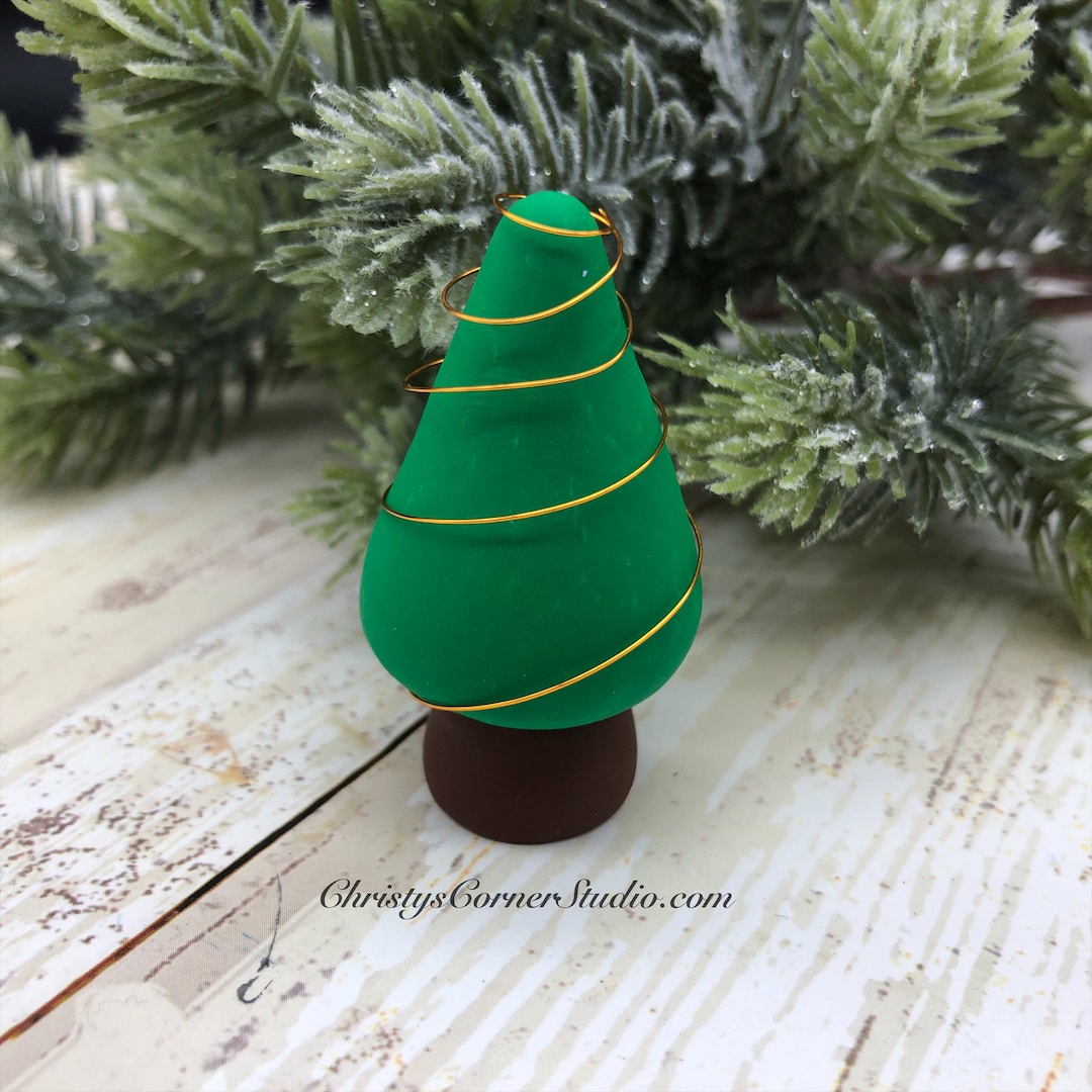 Polymer Clay Christmas Tree - Etsy
