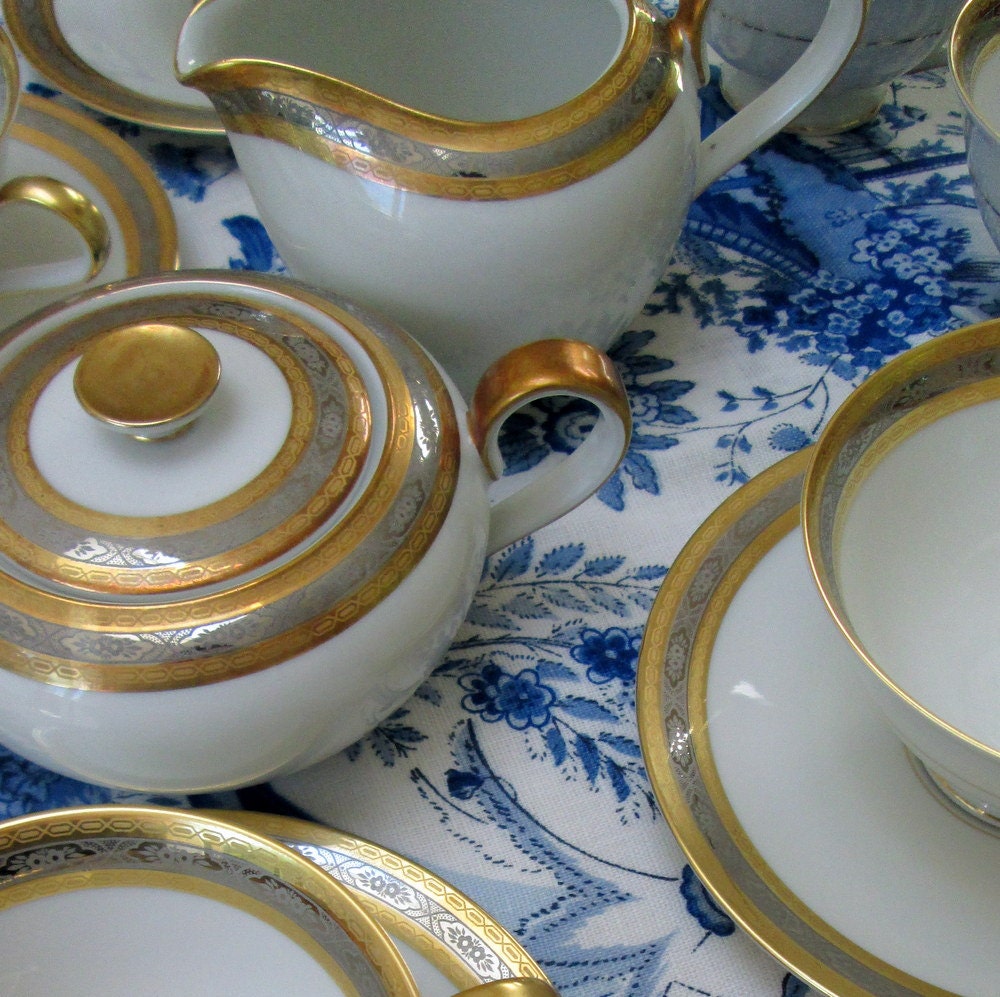Tea Set, 15 Pc, Heinrich, "regal" - Etsy
