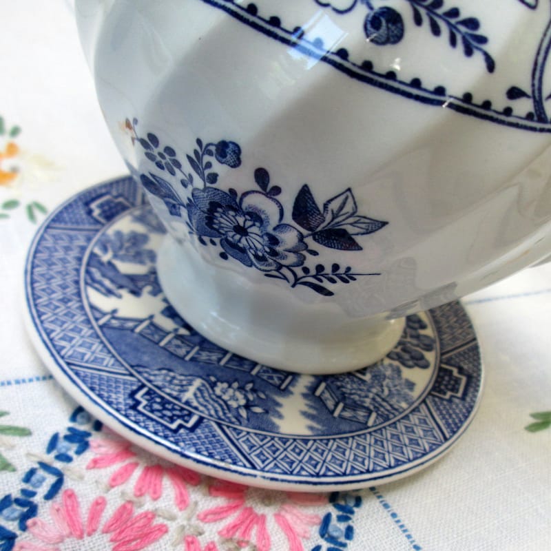 Blue Willow Tiles - Etsy