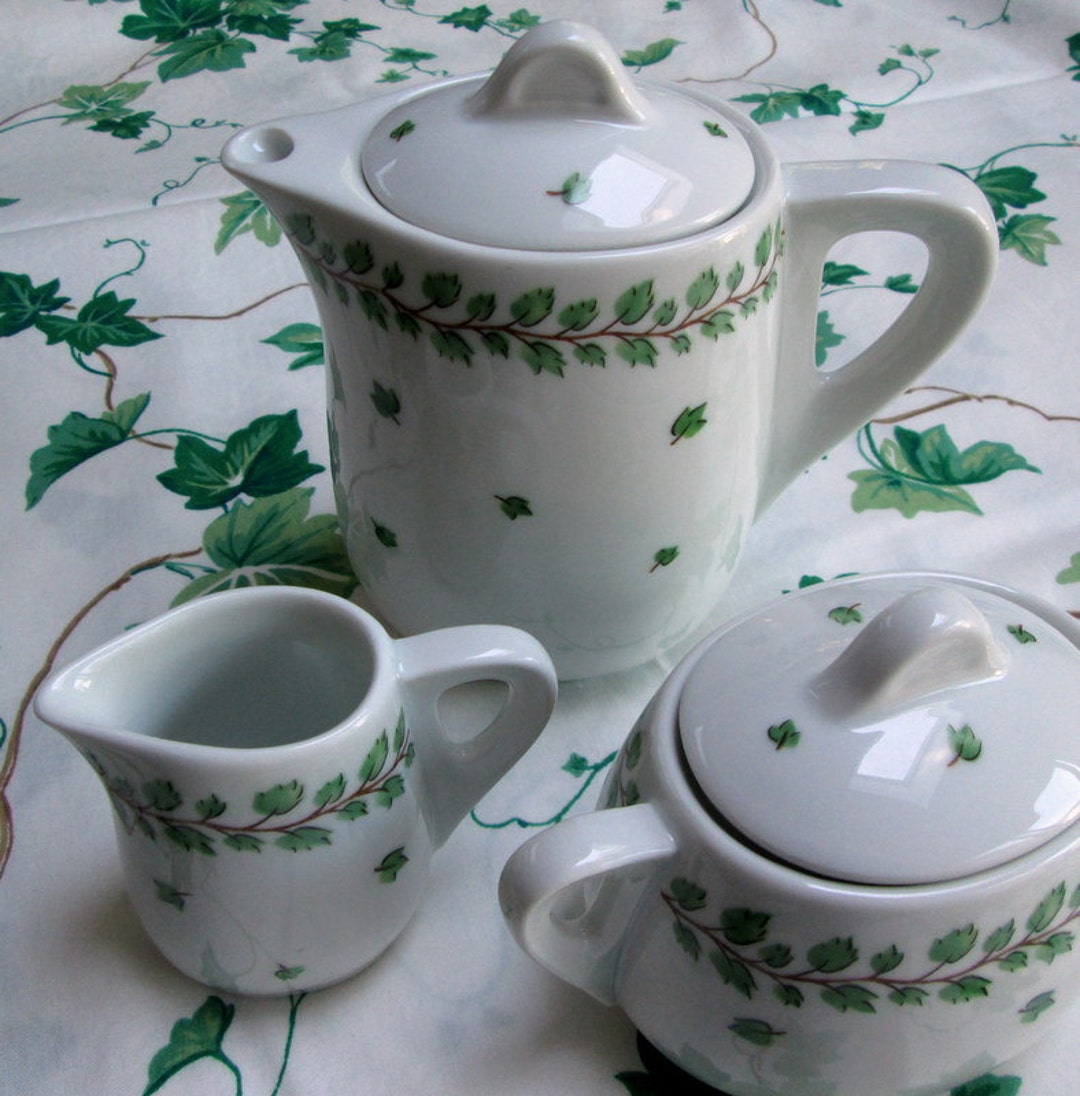 Italian Tea Set for One 3 Pc. Richard Ginori - Etsy