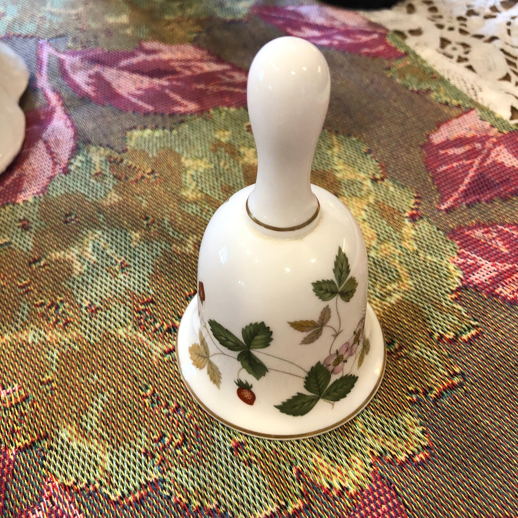 Wedgwood Tea Bell wild Strawberry Bone China - Etsy