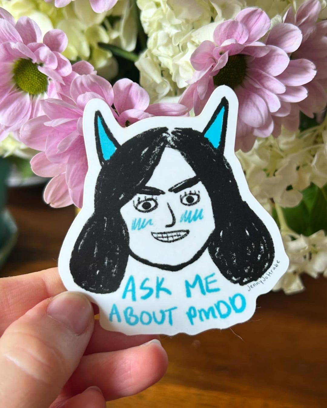 Ask Me About PMDD Sticker - Etsy