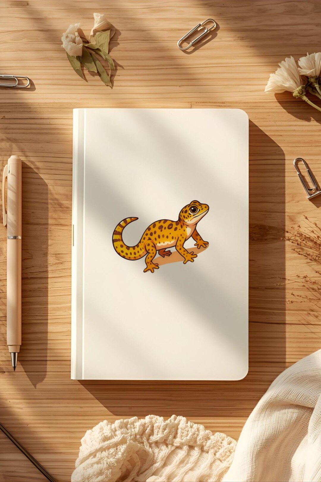 Leopard Gecko PNG Clipart • Reptile Digital Sticker • Transparent 300 ...