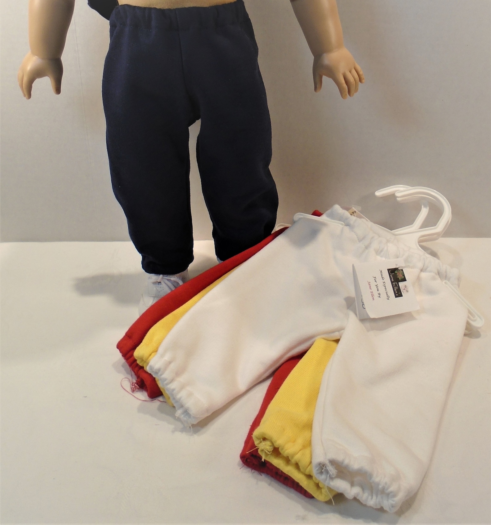 18 Inch Doll Clothes - Boys or Girls Sweatpants Assorted Colors ...