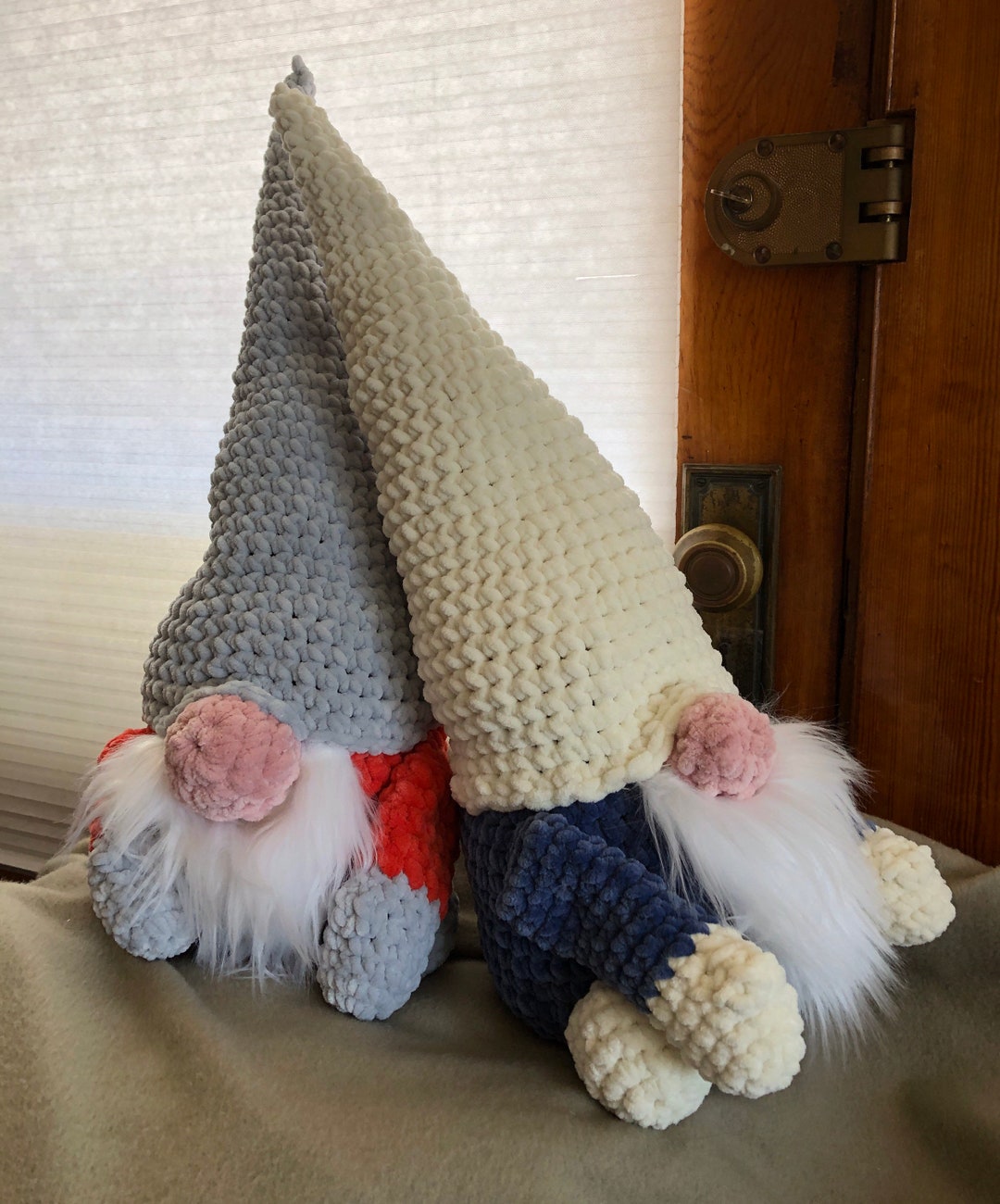Jumbo Crochet Gnome; Decorative Handmade Gnome - Etsy