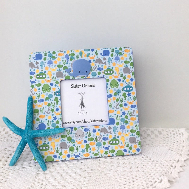 Whale Picture Frame - Etsy