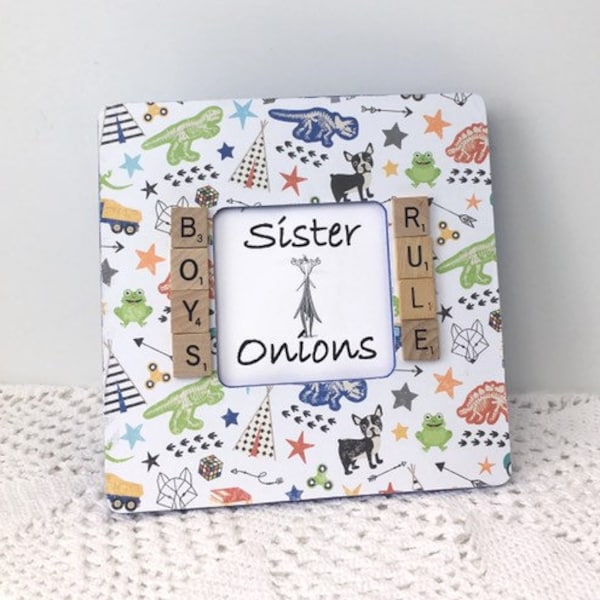 Boy Picture Frame - Etsy