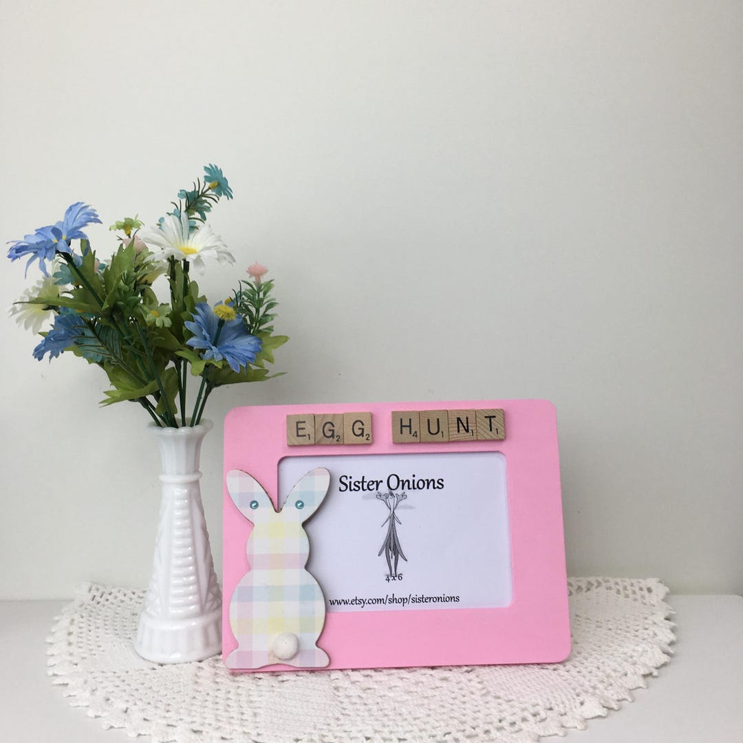 Egg Hunt Embellished 4x6 Horizontal Easter Picture Frame Easter Gift ...