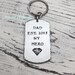 Hand Stamped Dad Key Chain, Daddy Super Hero Brushed Aluminum ...