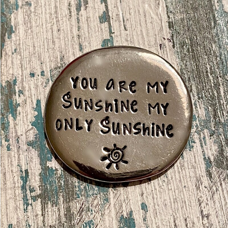 Personalized Sun Tokens - Etsy