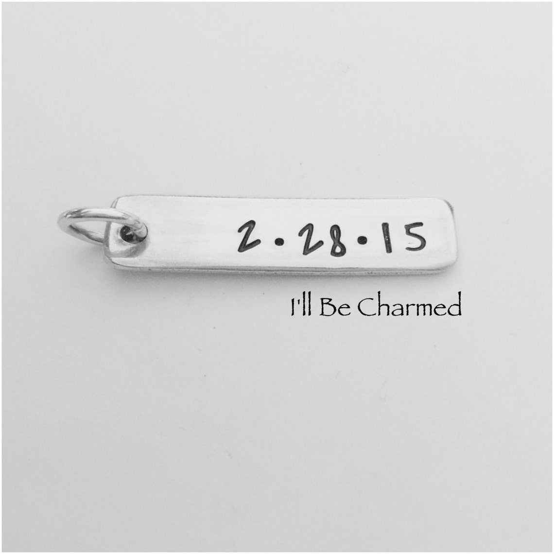 Add-on Date or One Name Aluminum Tag - Etsy