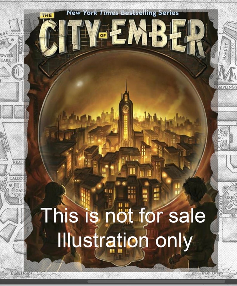 City of Ember Map - Etsy