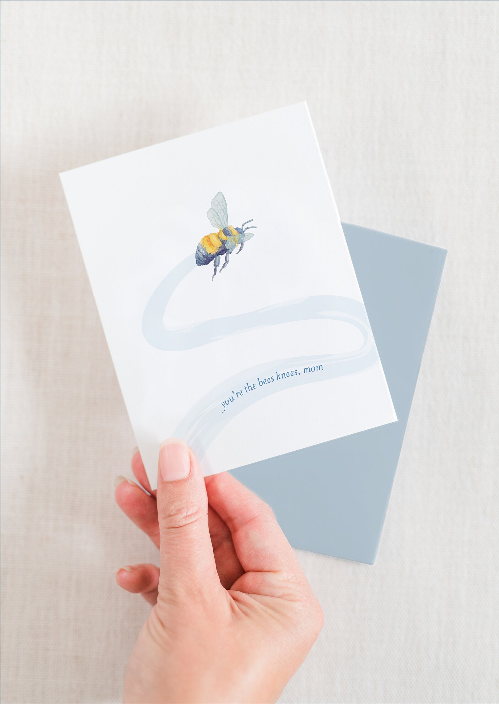 You're the Bees Knees Greeting Card for Mom Mother's Day - Etsy