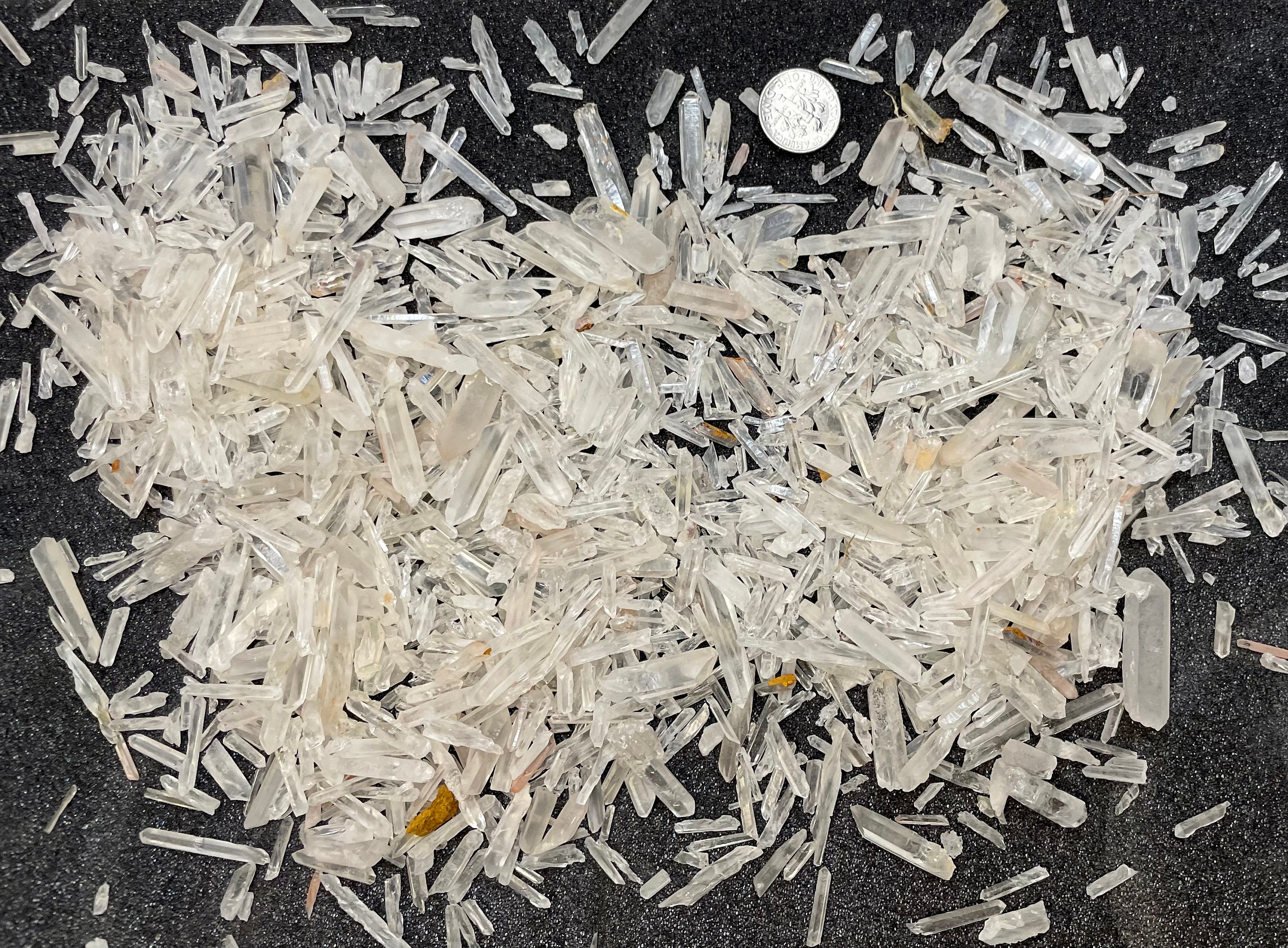 1/2 lbs Crystal points . Quartz points crystals Points/Shards- Small ...