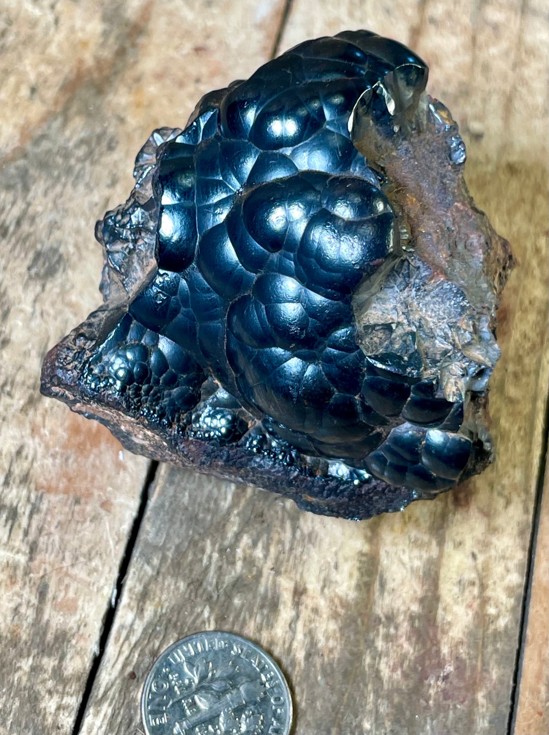Botryoidal Hematite Specimen From Morocco Bflat7 - Etsy