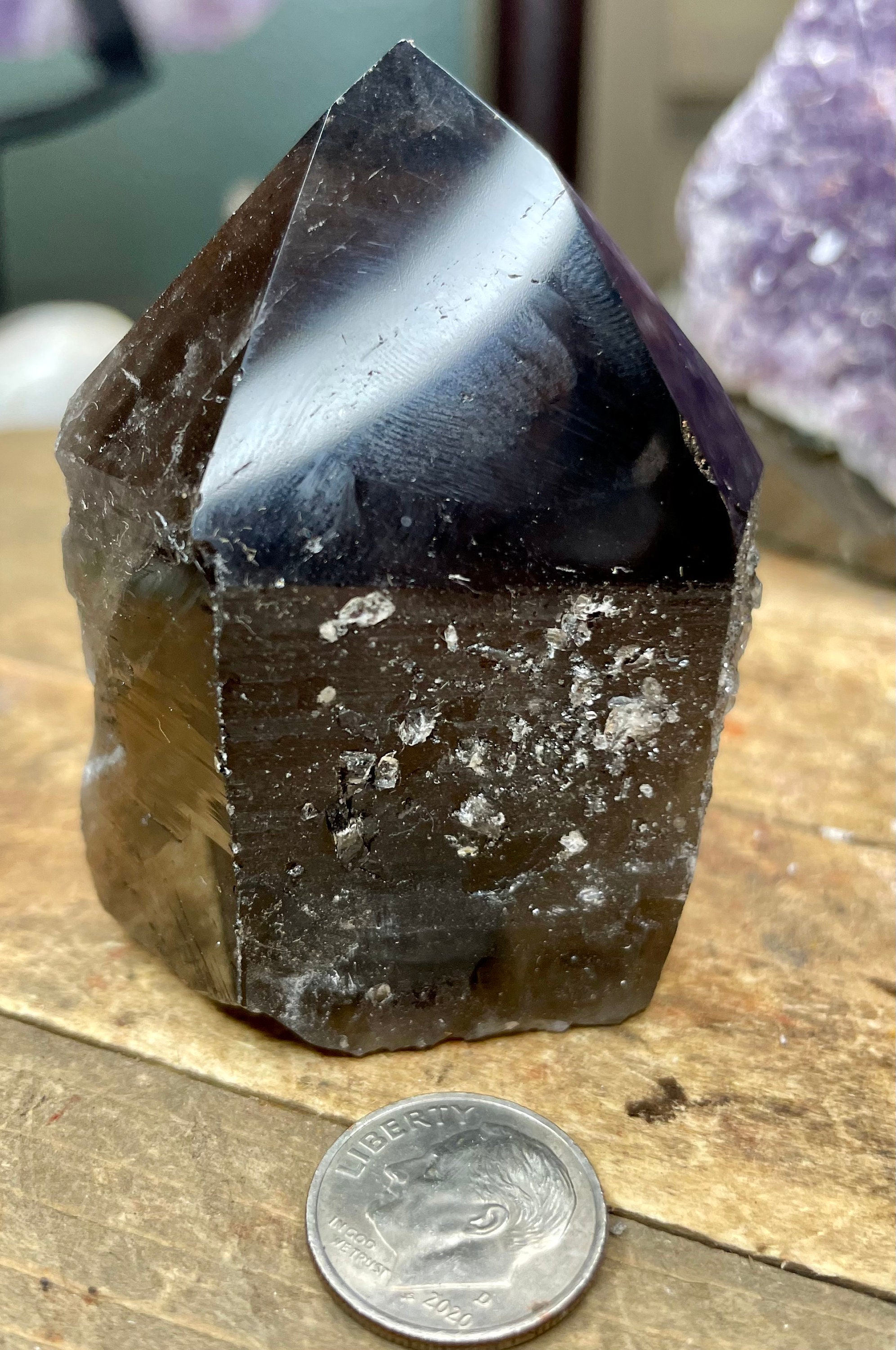 Smoky Quartz Point cut base polish top point ,Smoky Quartz Crystal ...