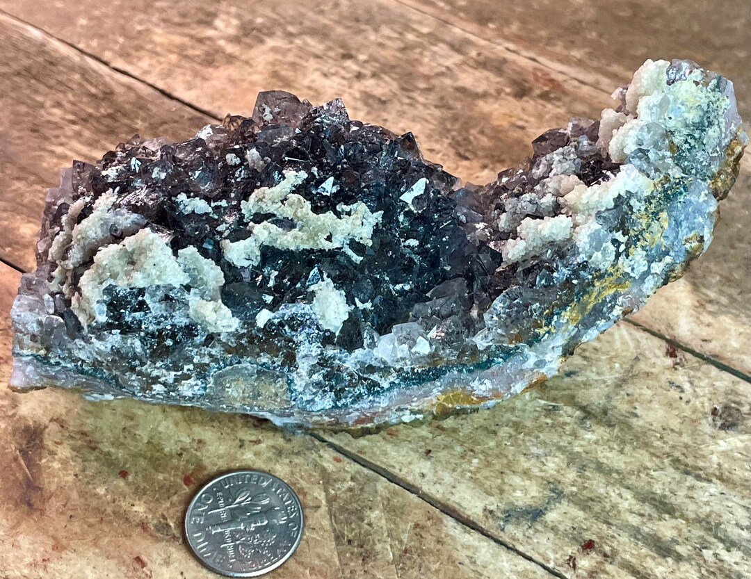 Beautiful Druzy Quartz With Goethite Crystals, Morocco 6 - Etsy
