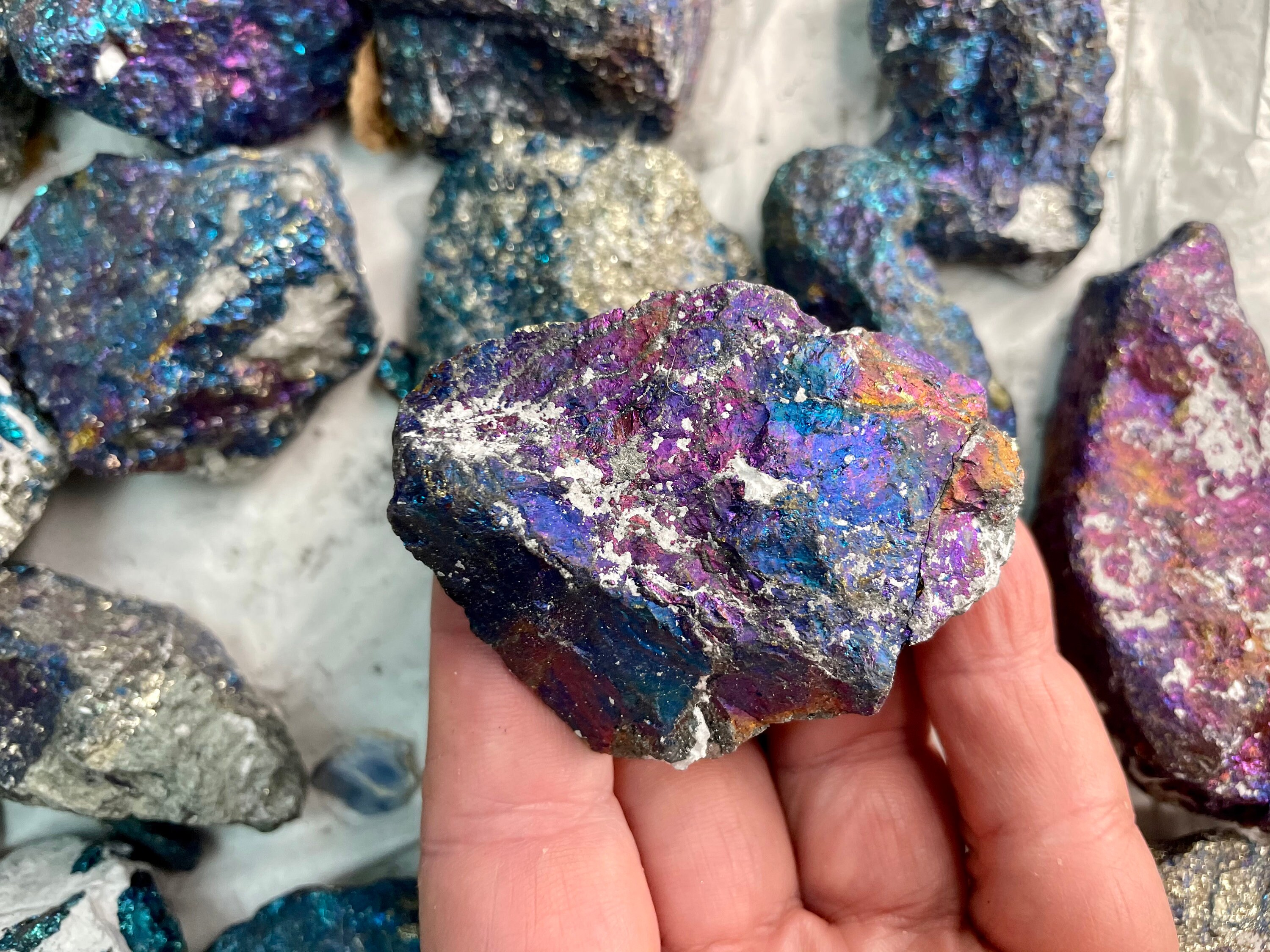 Peacock Ore Rough Crystal Specimen ,Happiness, Joy, Positivity ...