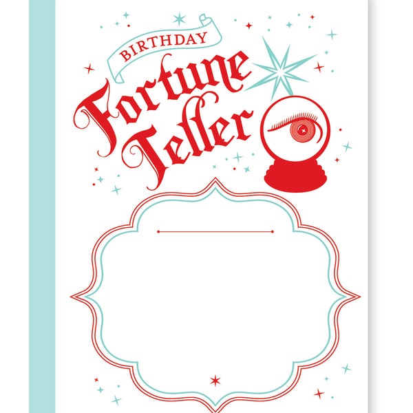 Fortune Teller Birthday Card - Etsy