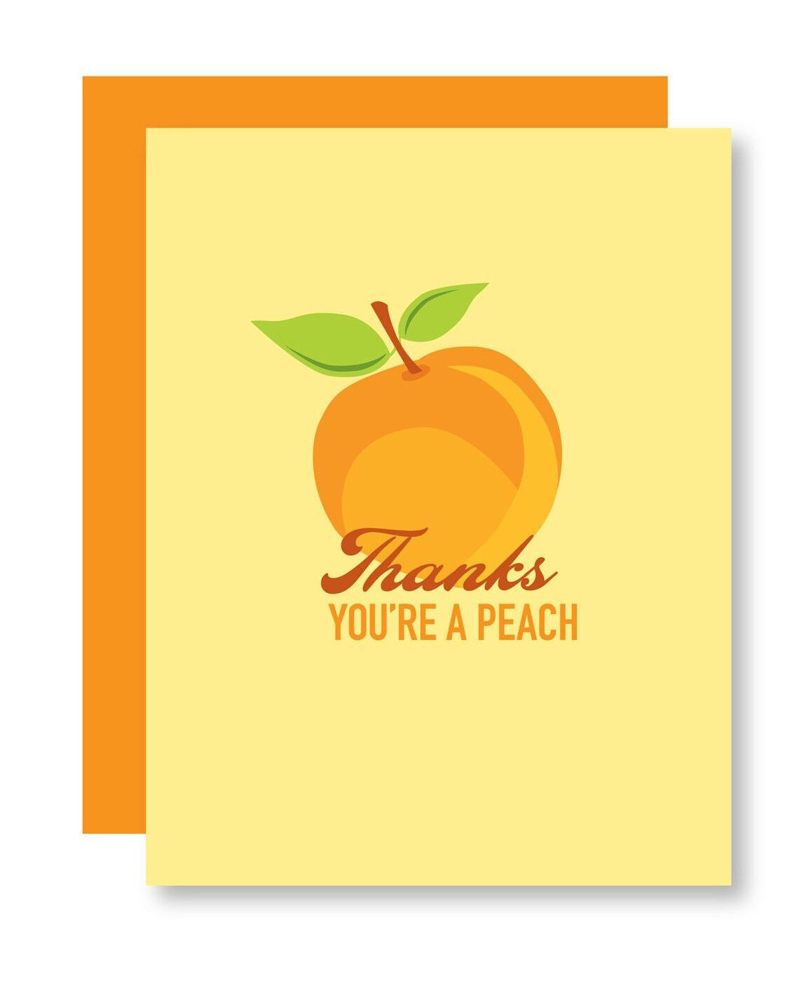 Thanks You're a Peach - Etsy