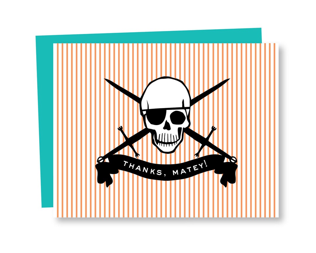 Thanks, Matey - Etsy