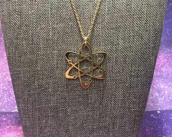 ATOMIC NECKLACE / ATOM / Greek Coin Jewelry. Roman Charm.. - Etsy