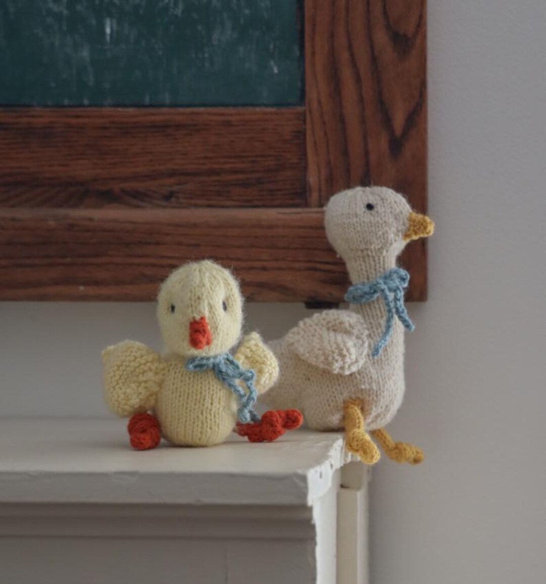 PATTERN | Knit Chicken | Knit Goose | Knit Hen | Knit Duck | Baby Knits ...